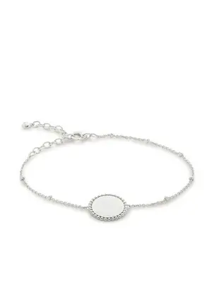 Monica Vinader Deia Bead-embellished Bracelet - Silver