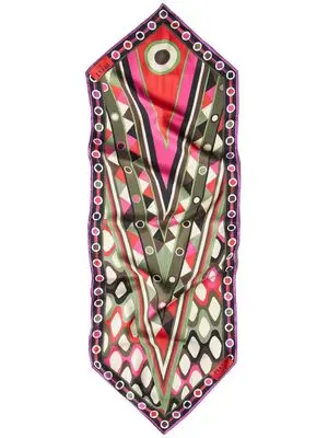 Emilio Pucci Vivara-print Silk Twill Scarf