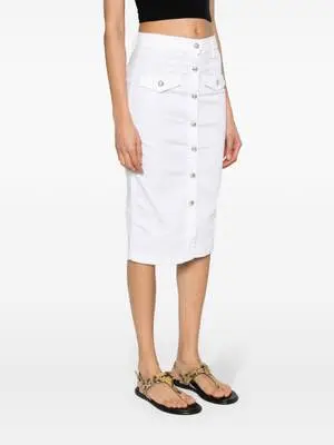 Liu Jo Buttoned Mid-rise Skirt