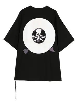 MASTERMIND WORLD Logo-print Cotton T-shirt - Black