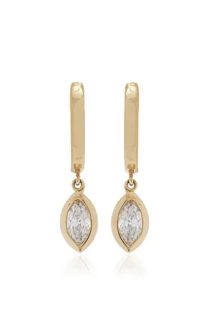 VRAI 14k Lab-grown Diamond Huggie Earrings