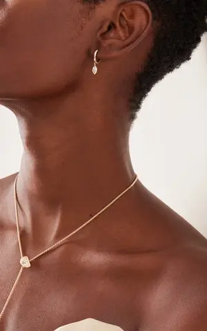 VRAI 14k Lab-grown Diamond Huggie Earrings