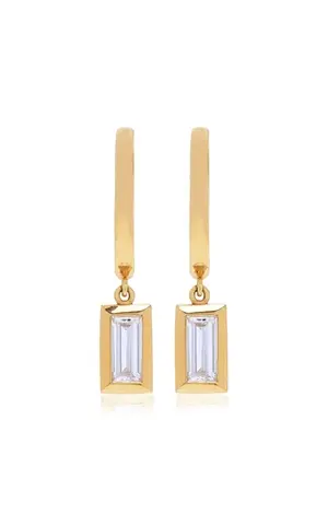 VRAI 14k Lab-grown Diamond Huggie Earrings