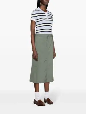 Carhartt Work In Progress Jet Cargo Midi Skirt - Green