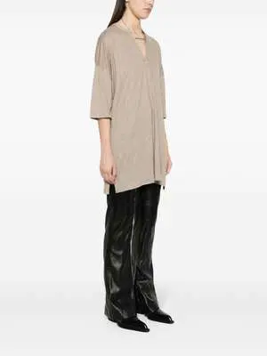 Majestic Filatures Straight-hem Tunic - Neutrals