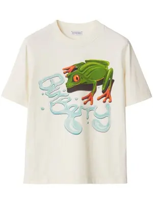 Burberry Graphic-print Cotton T-shirt
