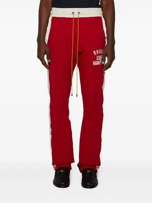 Rhude Logo-print Cotton Track Pants