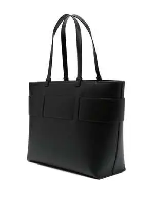 Armani Exchange Logo-plaque Tote Bag - Black