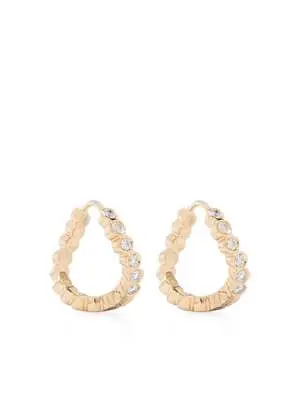 Sophie Bille Brahe 18kt Yellow Petit Courant Diamond Earring - Gold