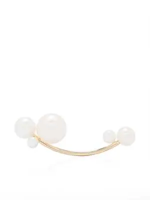 Sophie Bille Brahe 14kt Yellow Stellari Pearl Earring - Gold