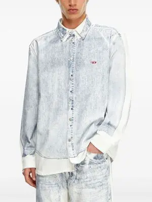 DIESEL® D-simply-over-s Denim Shirt