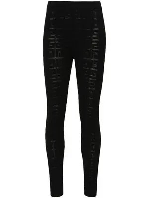 Givenchy 4g-motif Knitted Trousers