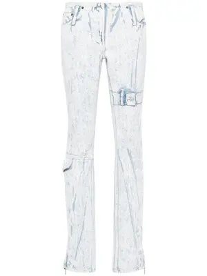Acne Studios Low-rise Tapered-leg Jeans