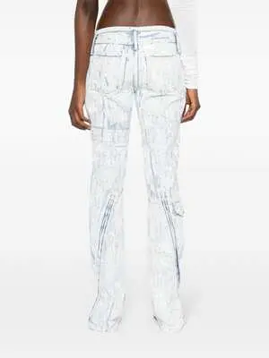 Acne Studios Low-rise Tapered-leg Jeans