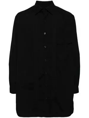 Yohji Yamamoto Classic-collar Cotton Shirt