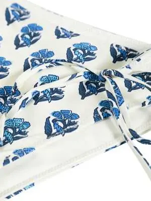 MC2 SAINT BARTH Jaipur Flower Print Bikini Bottom