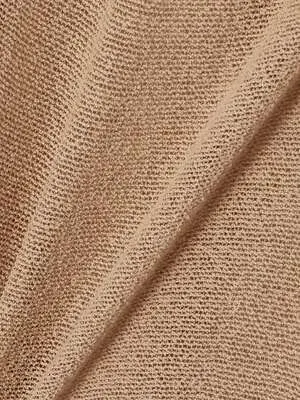 LUDOVIC DE SAINT SERNIN Mermaid Open-knit Cotton-blend Pants