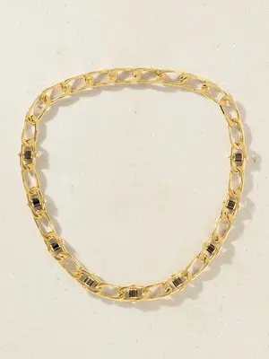 FOUNDRAE 18-karat And Diamond Chain Necklace - Gold