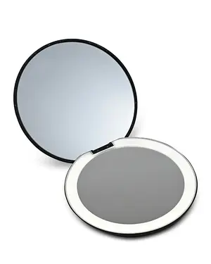 ILIOS LIGHTING 1x/10x Led Compact Mirror - No Color