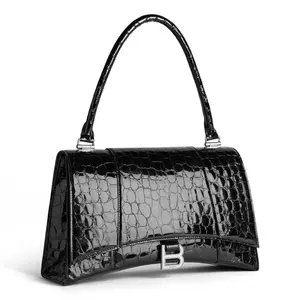 Balenciaga Hourglass Hinge Medium Handbag