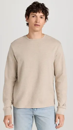 FRAME Duo Fold Long Sleeve Crew Tee