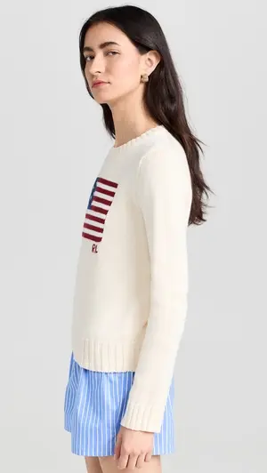 Polo Ralph Lauren Flag Pullover Sweater