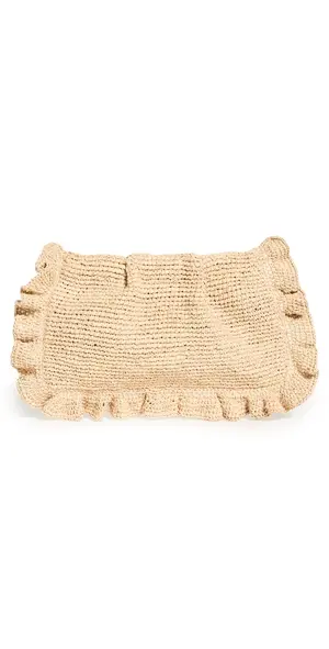 LOEFFLER RANDALL Mavis Ruffle Trim Clutch