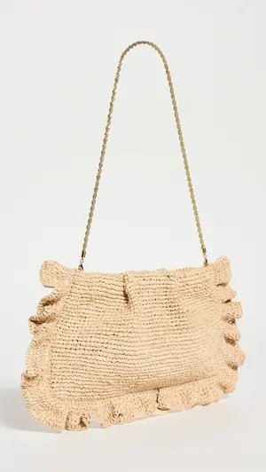 LOEFFLER RANDALL Mavis Ruffle Trim Clutch