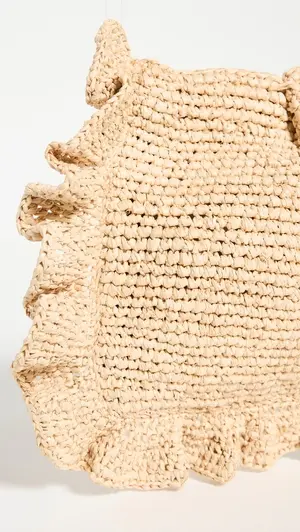 LOEFFLER RANDALL Mavis Ruffle Trim Clutch