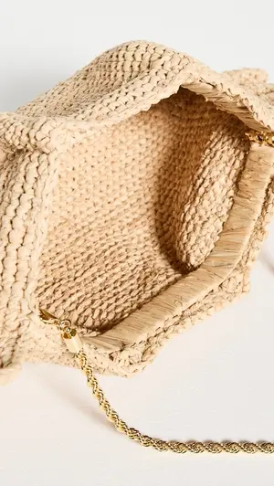 LOEFFLER RANDALL Mavis Ruffle Trim Clutch