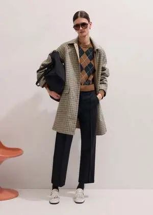 ME+EM Slim Crop Tux Pant - Black