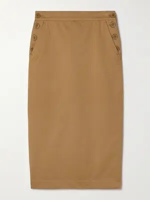 Max Mara Button Detailed Skirts
