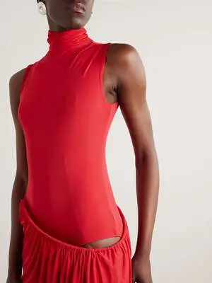 Christopher Esber Cutout Draped Maxi Dress