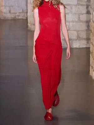 Christopher Esber Cutout Draped Maxi Dress