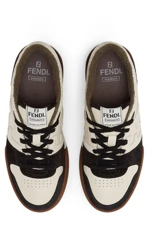 Fendi Ff Match Sneakers - Nero/milk/nero