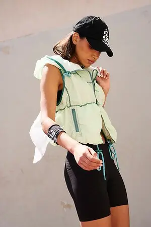 Free People Happy Camper Vest - Saltwater