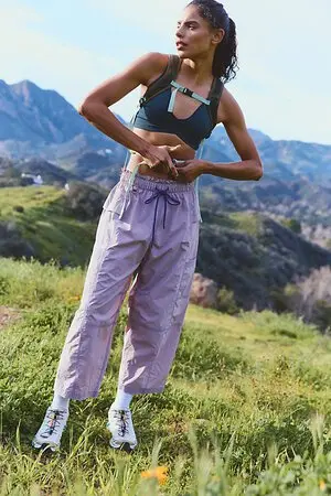 Free People In The Wild Hike Pants - Mystic Mauve