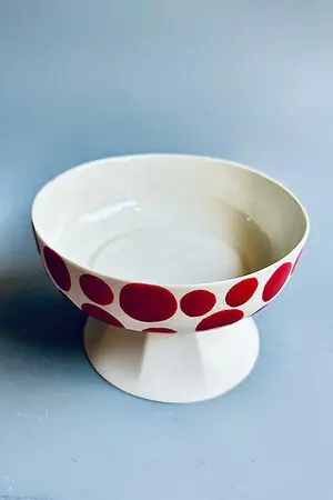 KAASE ATELIER Dots & Stripes Handmade Fine Porcelain Mini