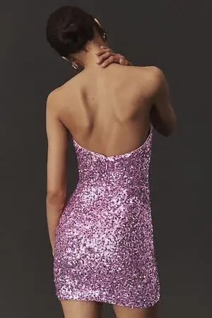 Dress The Population Kyla Strapless Mini Dress