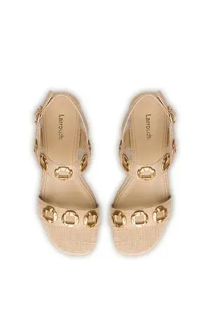 Larroude Milan Flat Sandal