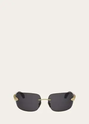 BVLGARI Serpenti Viper Wrap Sunglasses