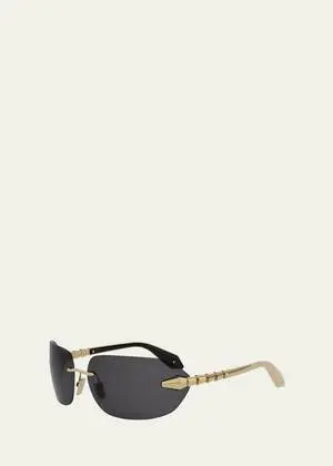 BVLGARI Serpenti Viper Wrap Sunglasses