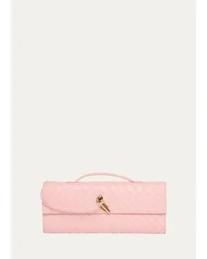 BOTTEGA VENETA Long Andiamo Intrecciato Leather Clutch