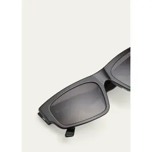 Balenciaga Bb0305s Rectangle Sunglasses