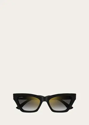 CARTIER Cartier Logo Cat-Eye Sunglasses 001 Black Colour