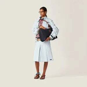 Miu Miu Ivy Denim Tote Bag