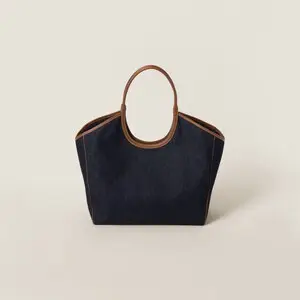 Miu Miu Ivy Denim Tote Bag
