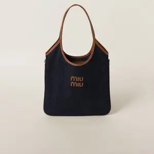 Miu Miu Denim Tote Bag