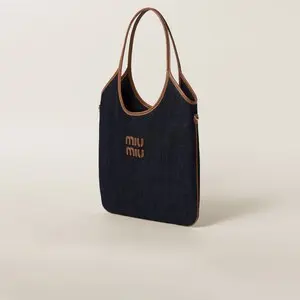 Miu Miu Denim Tote Bag