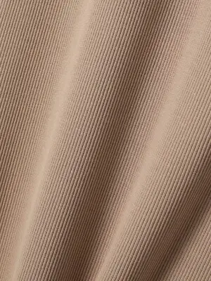Givenchy Embellished Ribbed Stretch-cotton Midi Dress - Neutrals